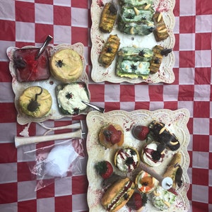 Horror Food Prop | Abandoned Afternoon Tea Prop | Halloween, Horror ...