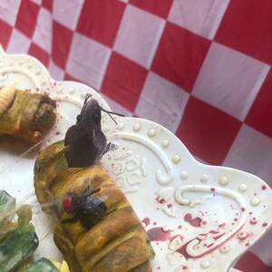 Horror Food Prop | Abandoned Afternoon Tea Prop | Halloween, Horror ...