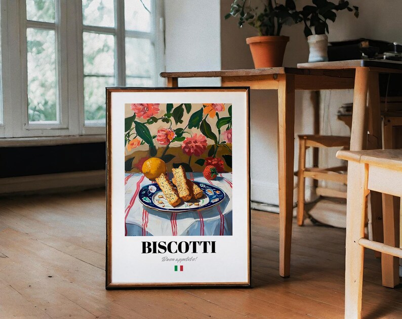 Vintage Biscotti Art: Crunchy Cookie Decor for Italian Dessert Lovers ...