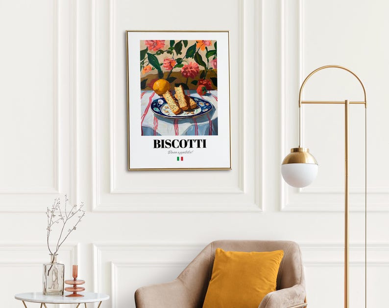 Vintage Biscotti Art: Crunchy Cookie Decor for Italian Dessert Lovers ...