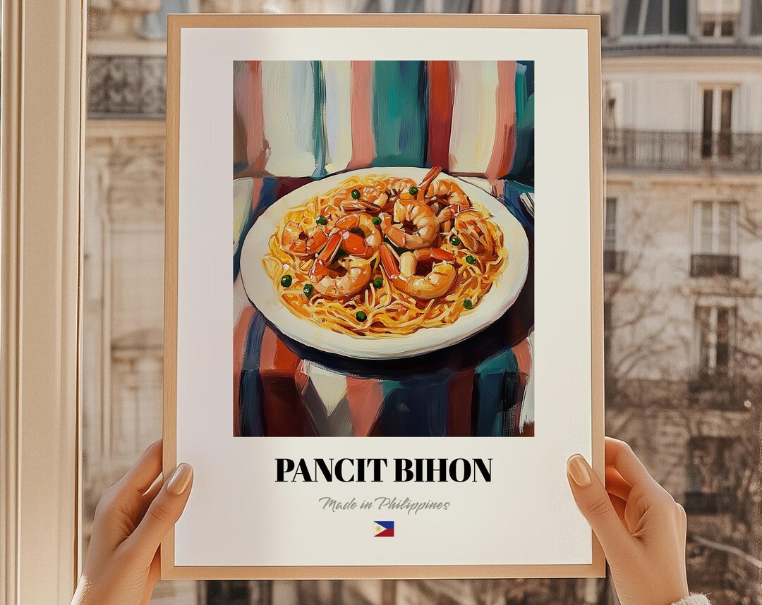 Pancit Bihon, Filipino Stir-fried Noodles, Filipino Cuisine, Filipino ...