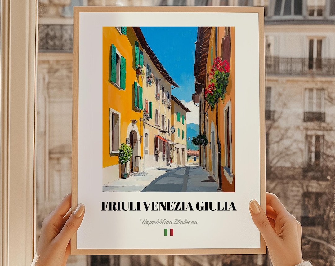 Friuli Venezia Giulia, Italia Wall Art, Oil Painting Reproduction ...