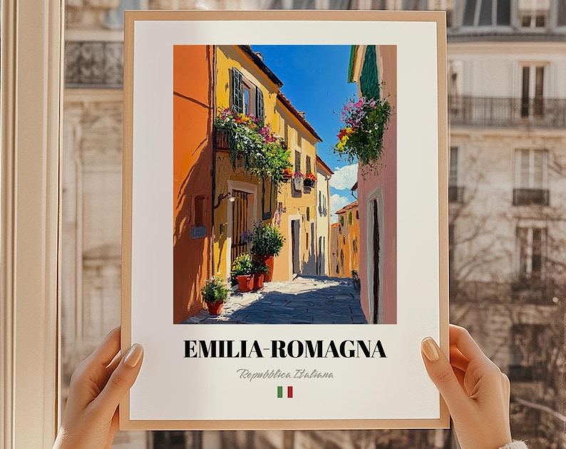 Emilia-romagna, Italia Wall Decor, Oil Painting Reproduction Print ...