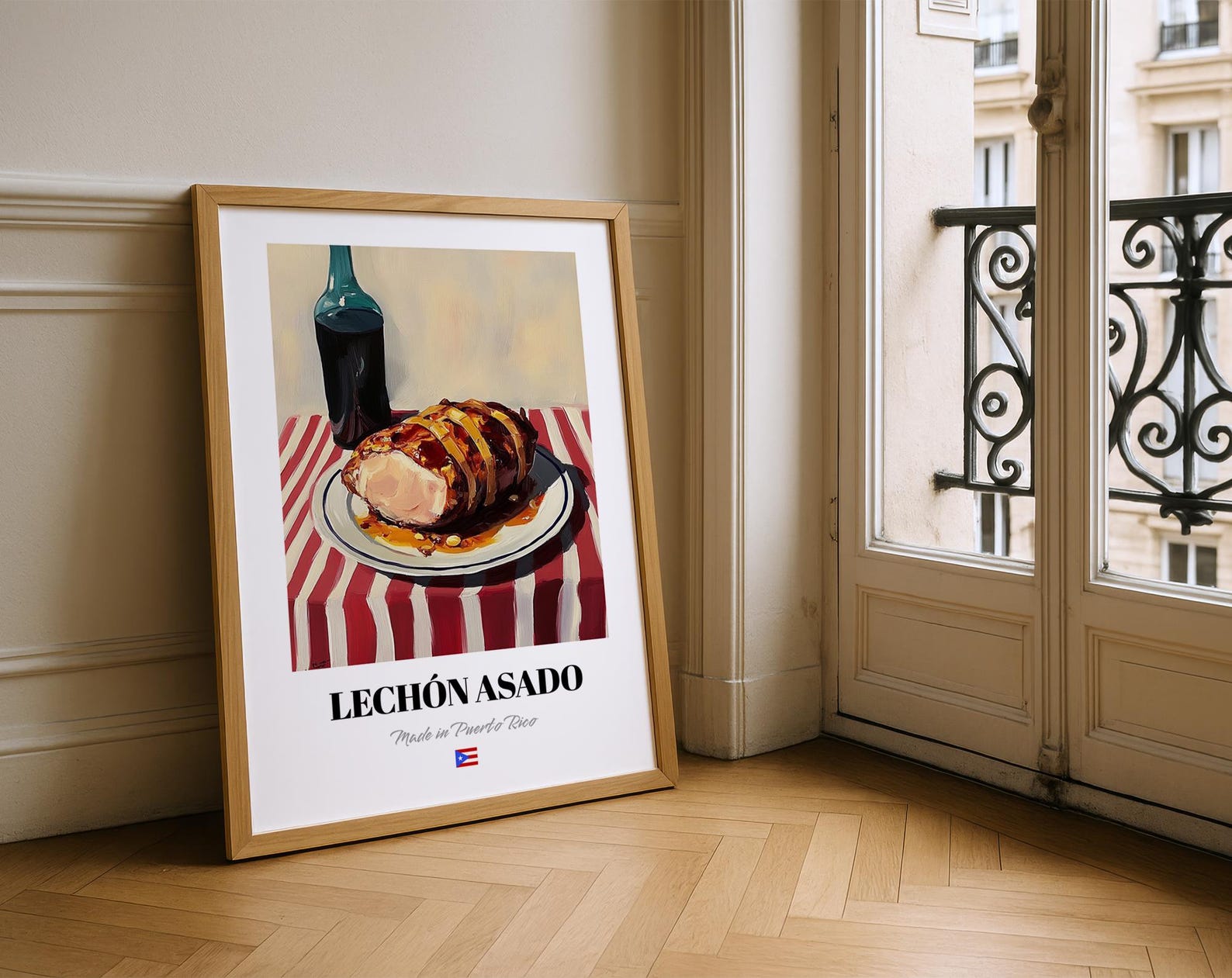 Lechón Asado Print, Puerto Rican Roast Pork Wall Art - Etsy
