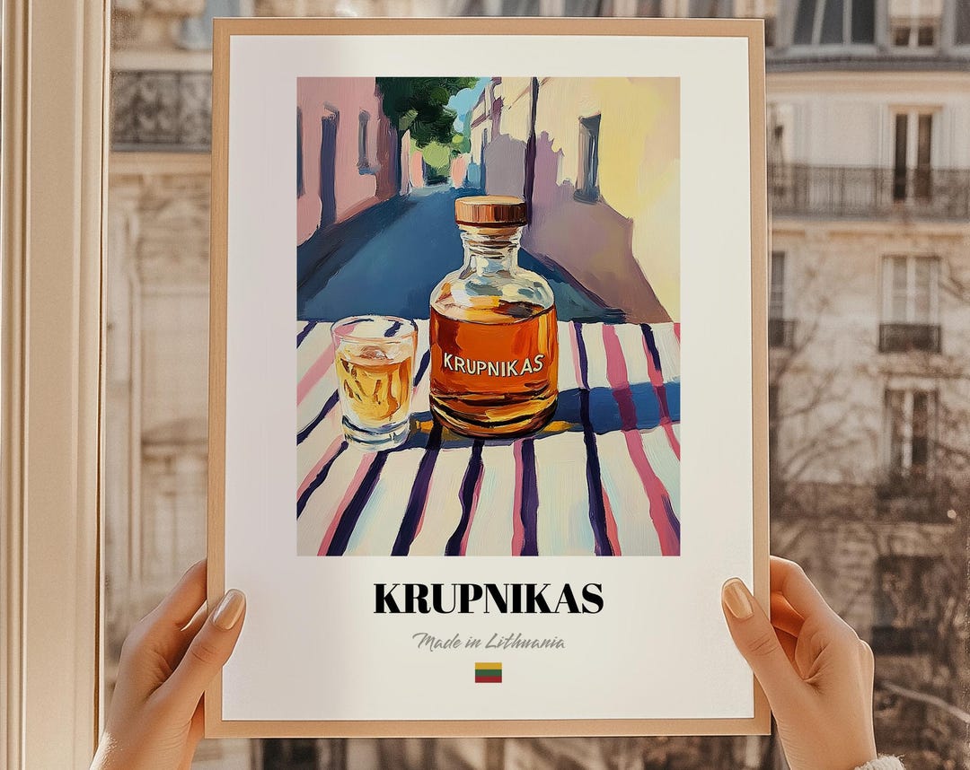 Krupnikas Print, Lithuanian Spirit Art, Kitchen Wall Decor - Etsy