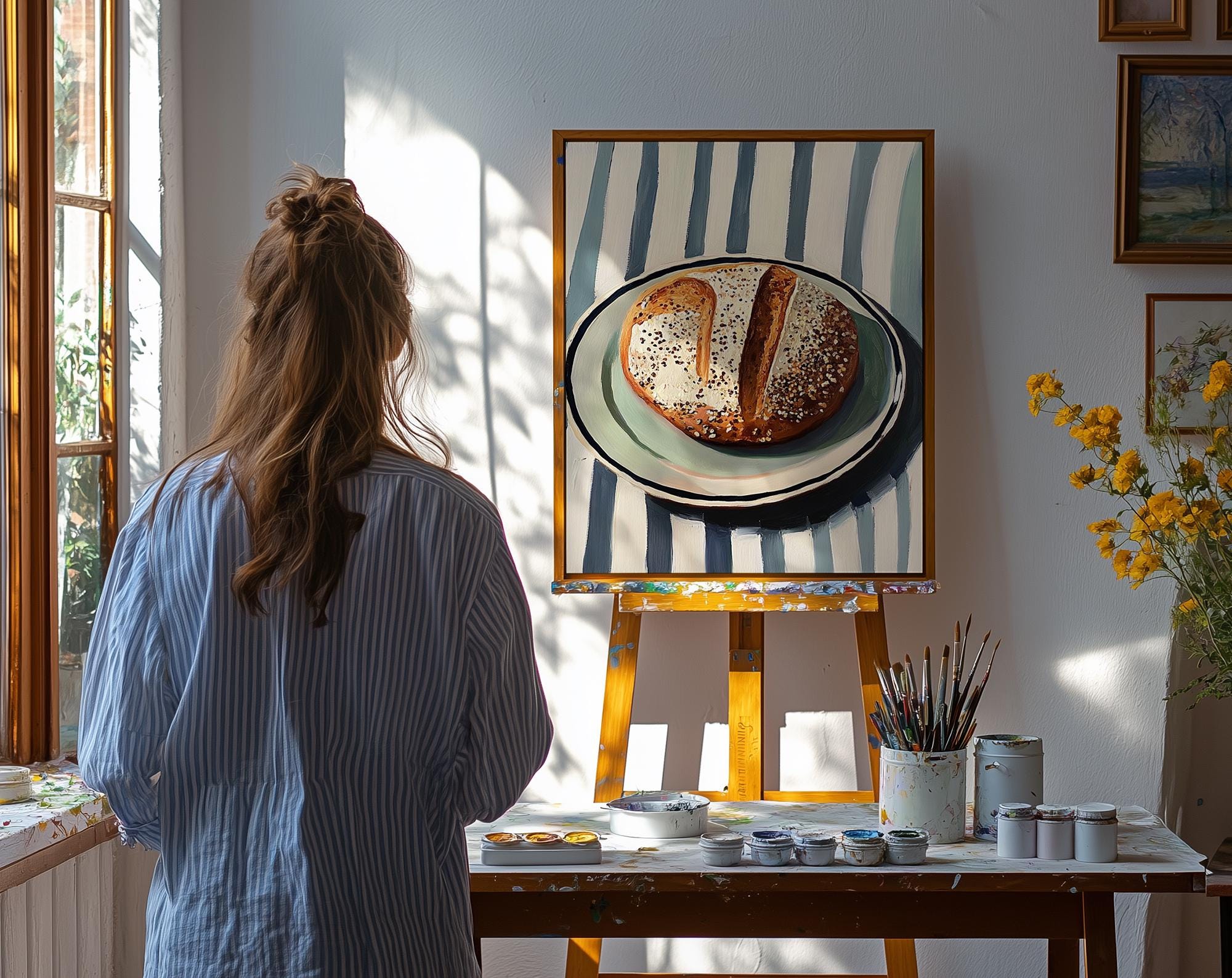 Multigrain Bread Kitchen Wall Art Print - Etsy