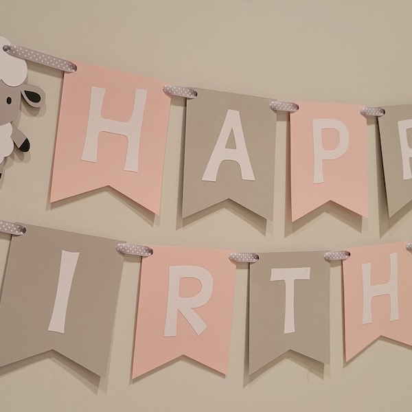 Lamb Banner - Etsy
