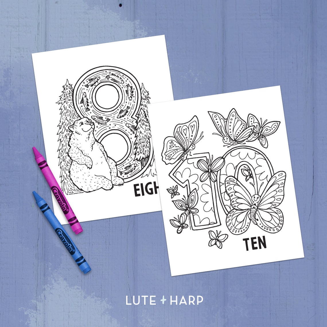 Cute Number Coloring Pages Number Worksheets, Printable Coloring Book ...