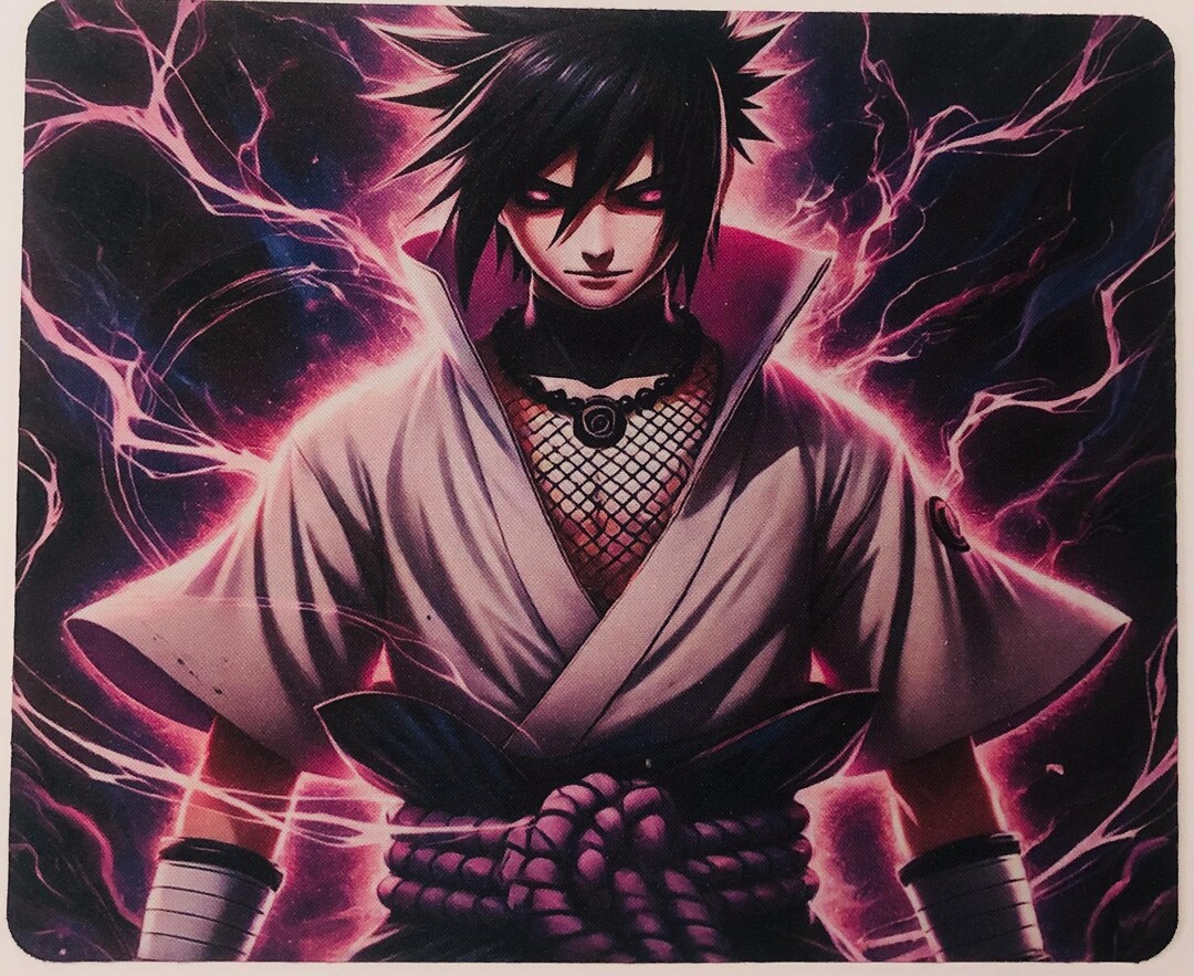 Sasuke Uchiha Mouse Pad - Etsy