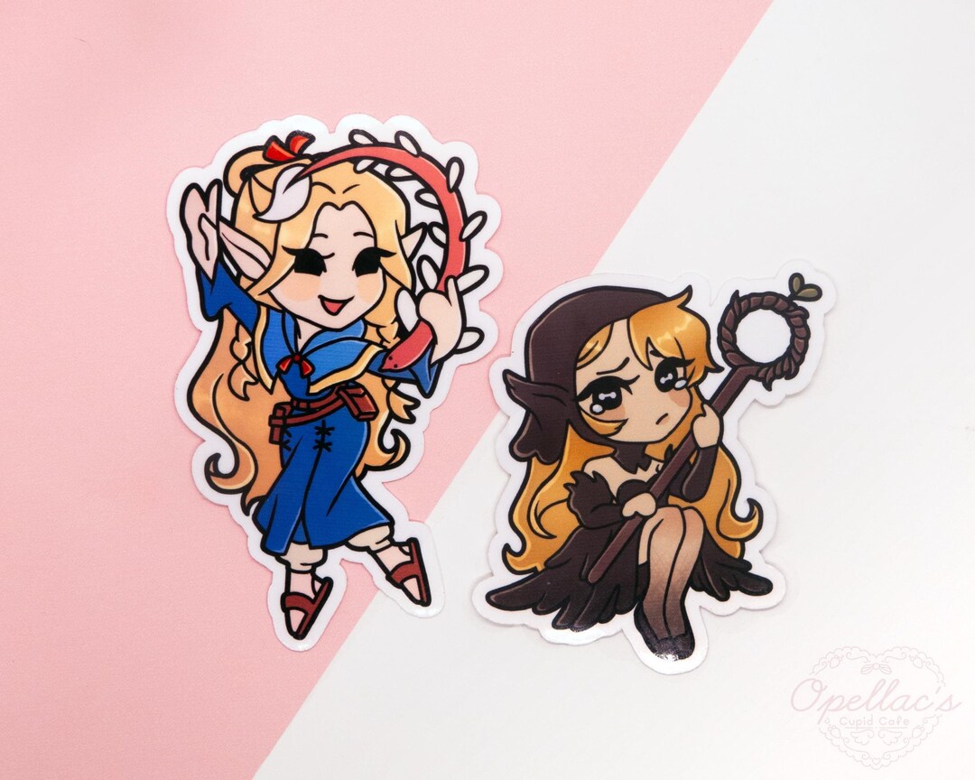 Marcille Delicious in Dungeon Sticker | 4" Glossy Vinyl Sticker ...