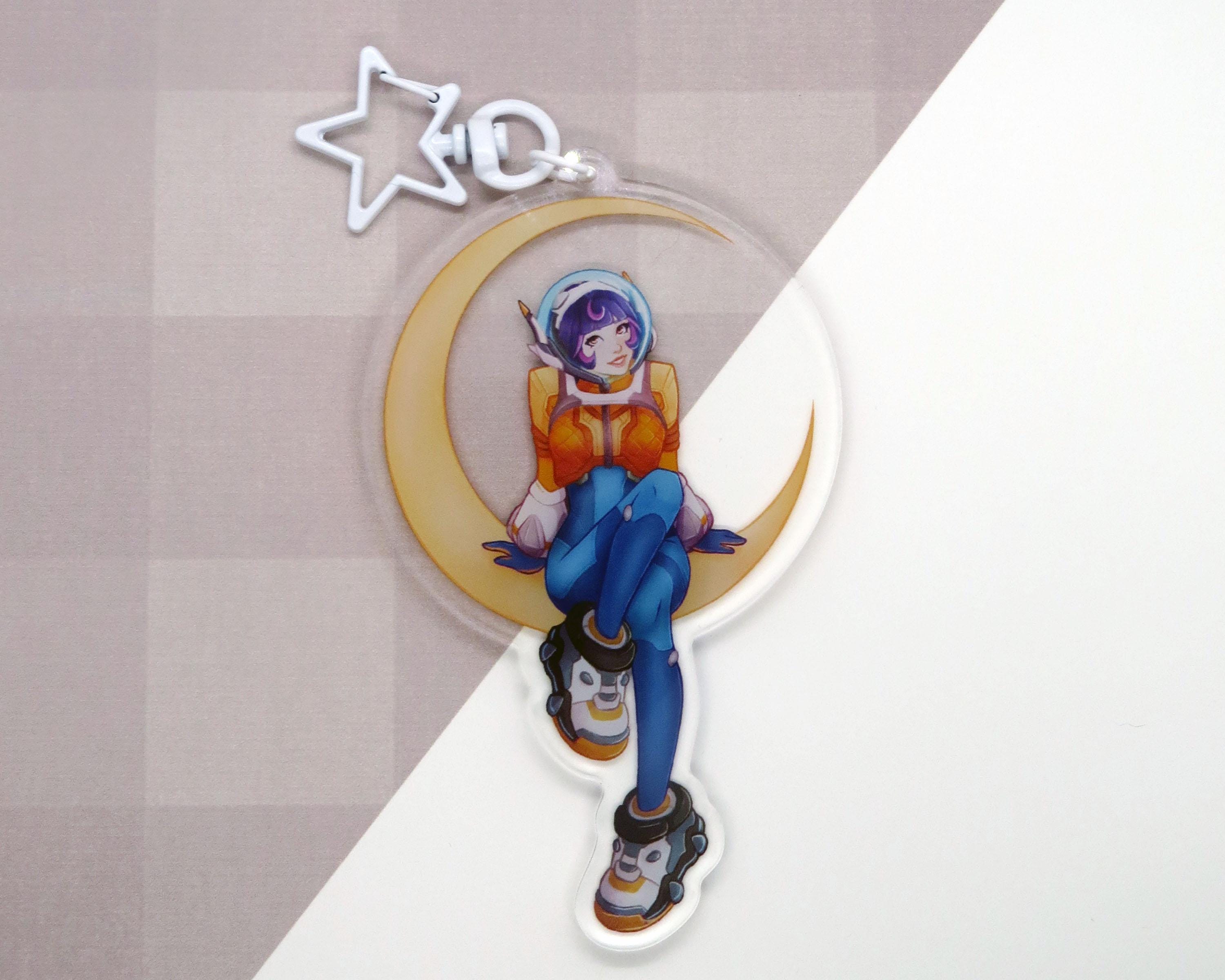 Juno Overwatch 2 Space Ranger Acrylic Charm | 4" Acrylic Charm| Cute ...