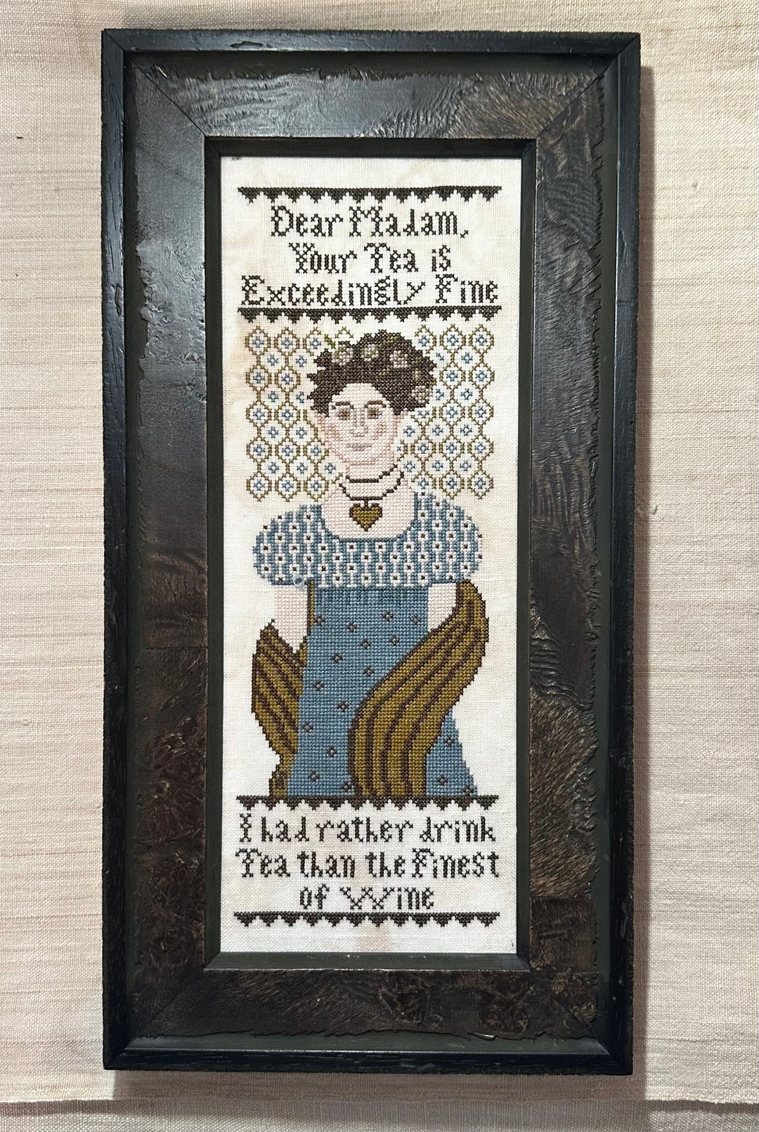 Stitched Model of Exceedingly Fine Tea - Etsy