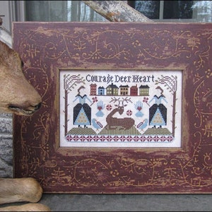 PDF of Courage Deer Heart - Etsy