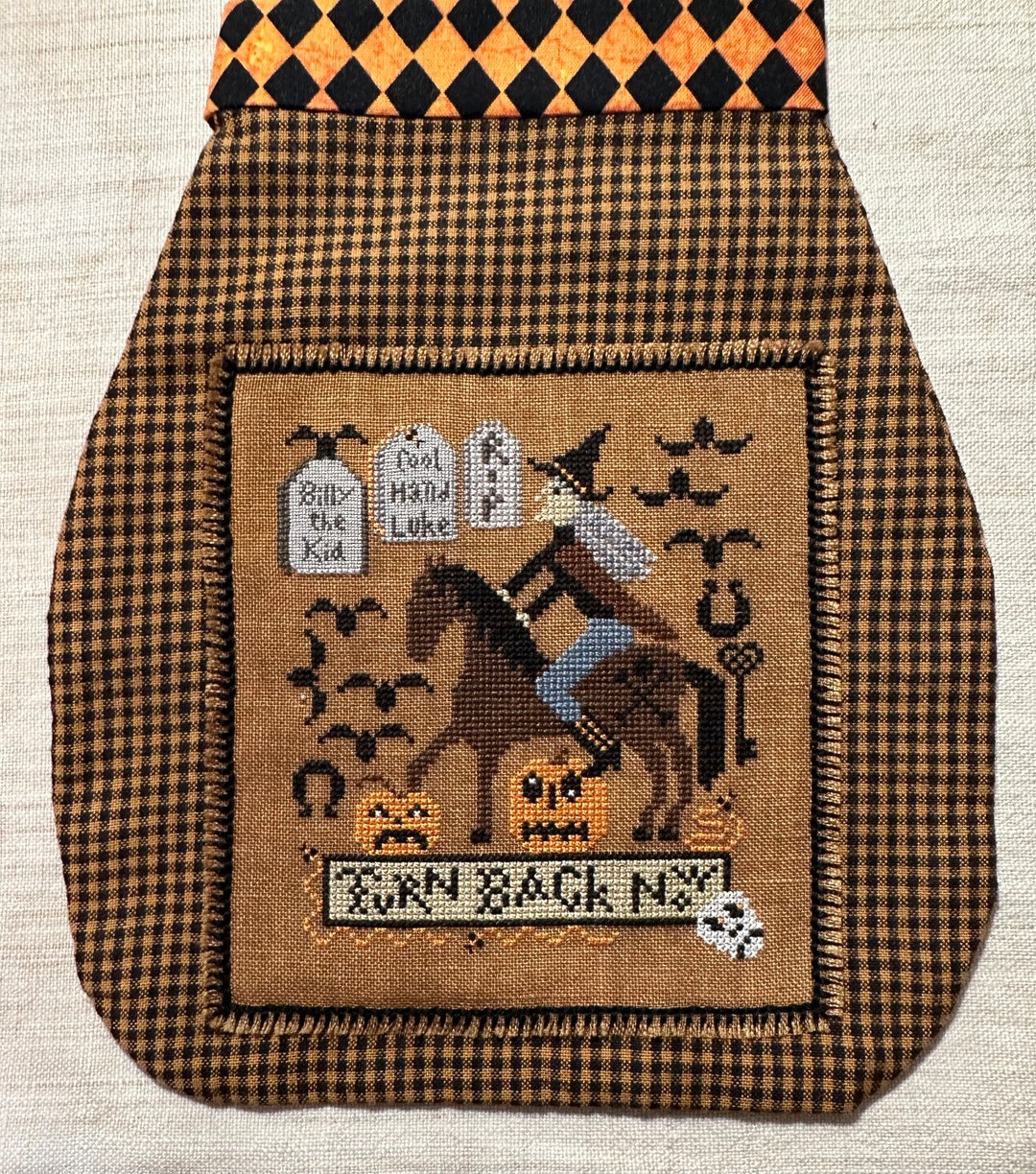 Stitched Model of Western Witch - Etsy