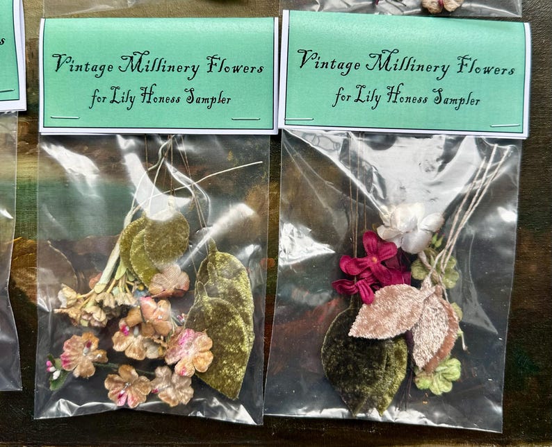 Lily Honess Vintage Millinery Flowers Package - Etsy
