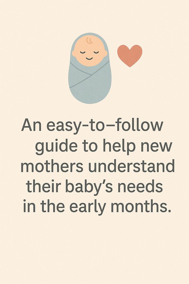 How to Understand Your Baby in the First Months Ebook - Newborn Care ...