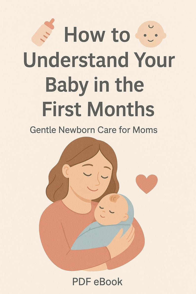 How to Understand Your Baby in the First Months Ebook - Newborn Care ...