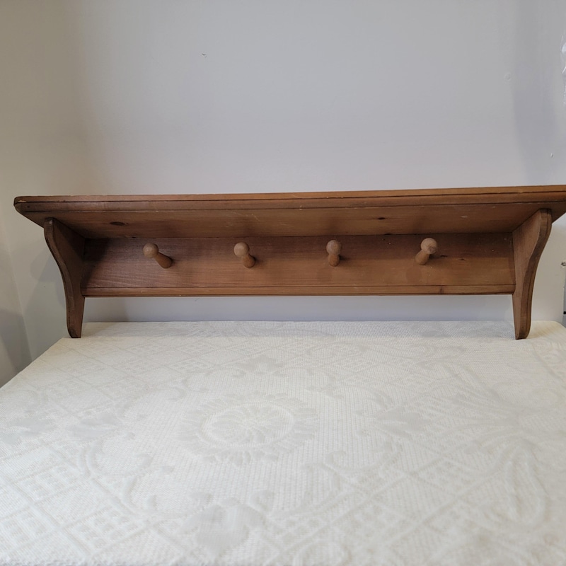 Vintage Wall Shelf - Etsy