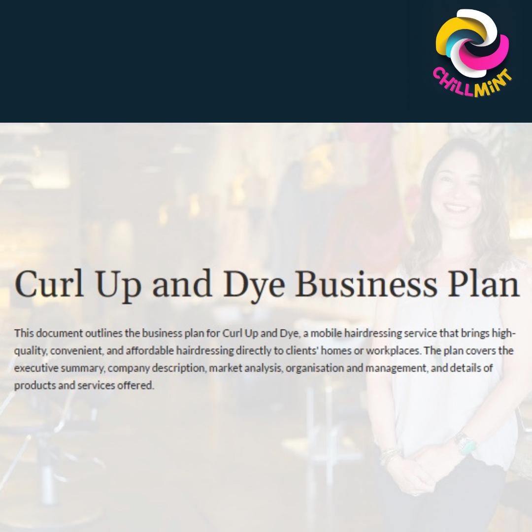 Comprehensive Business Plan Package Customised Template, Financial ...