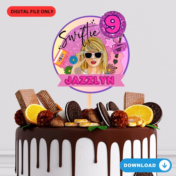 Swifty Printable Cake Topper - Etsy