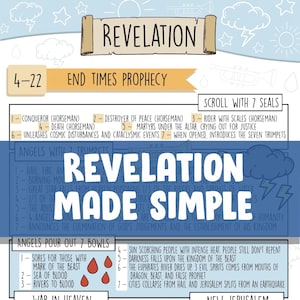 Book of Revelation Made Simple Printable - New Testament Made Simple ...