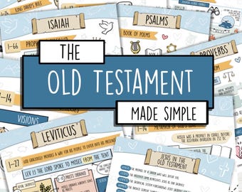 Leviticus Made Simple Printable - Old Testament Made Simple Bible Study ...