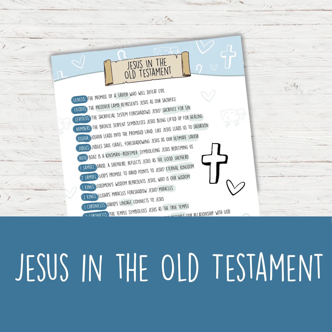 Jesus in the Old Testament - Old Testament Made Simple Bible Study ...