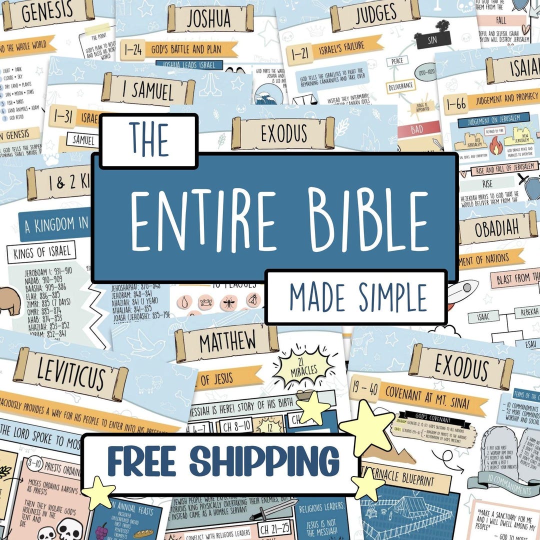 Entire Bible Made Simple Bible Study Guide Bible Study Guide Pages ...