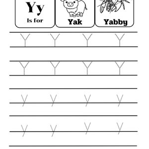 Alphabet Coloring Book Printable for Kids, Alphabet Coloring Pages ...