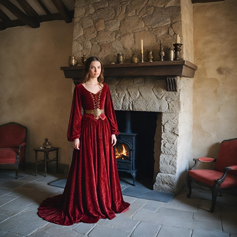 Medieval Princess Dress - Etsy