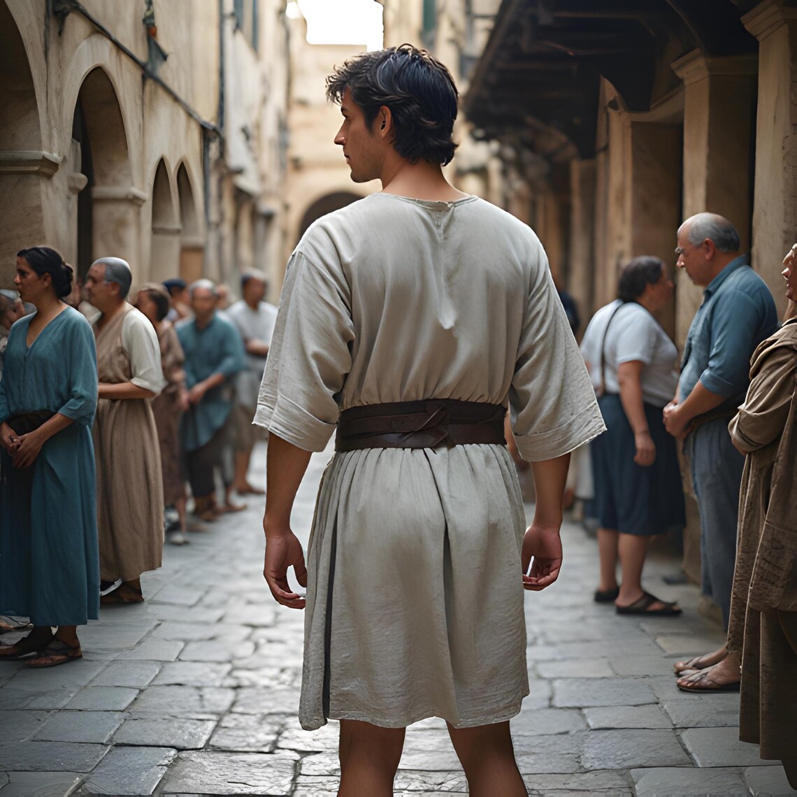 Roman Men's Cosplay Costume | Ancient Gladiator Medieval Tunic ...