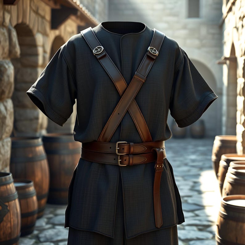 Medieval Warrior Tunic Sewing Pattern Cosplay Tunic Pattern PNG File ...