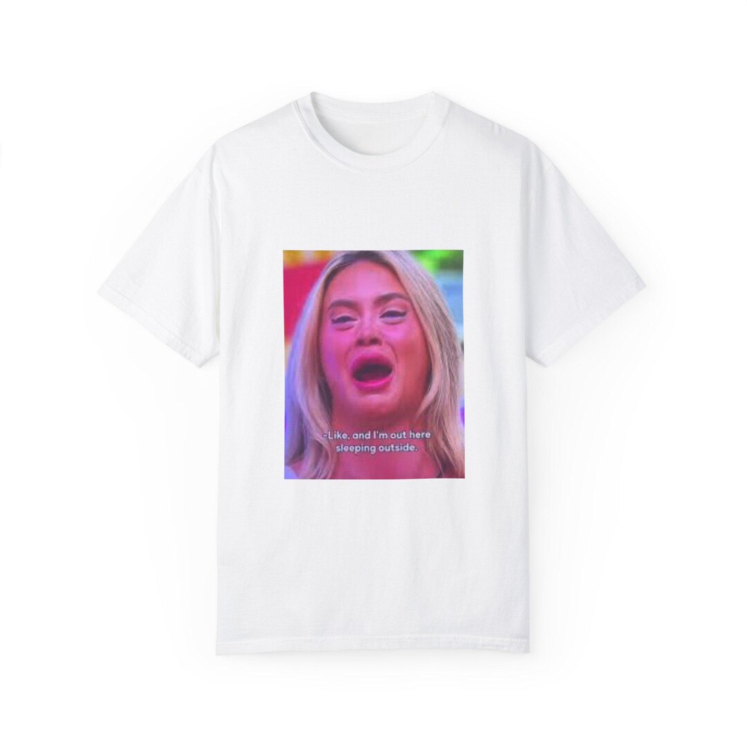 Crying Kaylor Love Island Unisex Garment-dyed T-shirt - Etsy