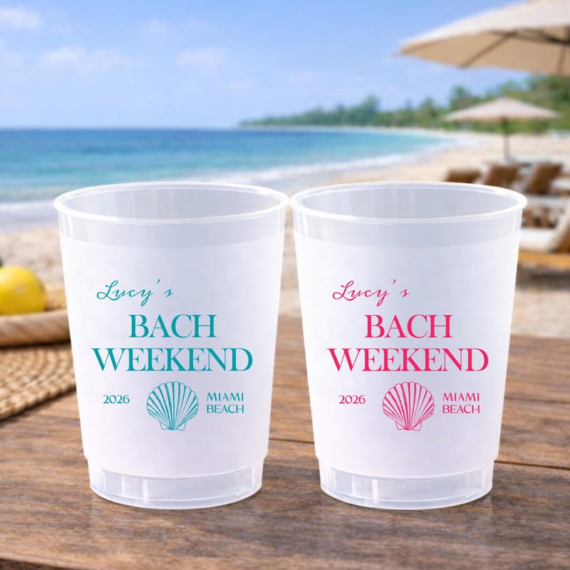 Cheers Bach Cups - Etsy