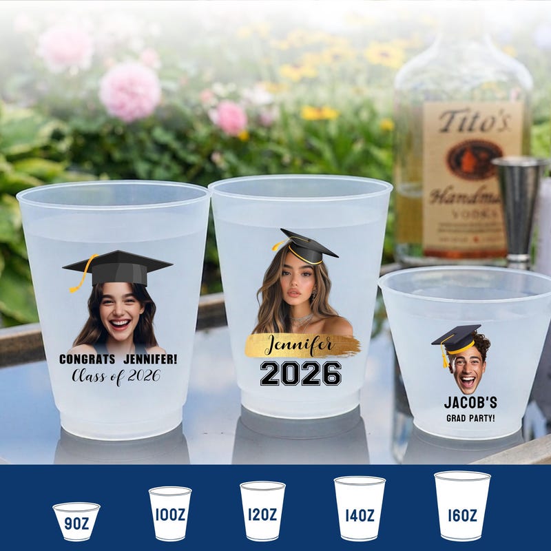 Graduation Cups - Etsy