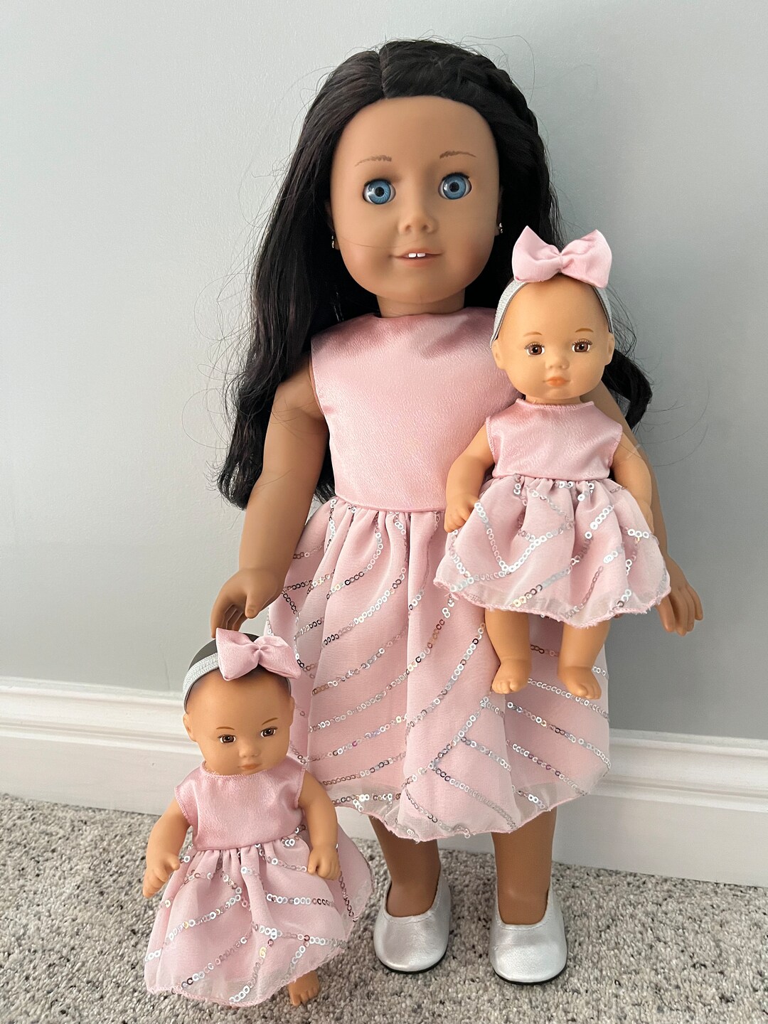 Lets Dress-up Sister Dress Set for 8 Caring for Baby American Girl ...