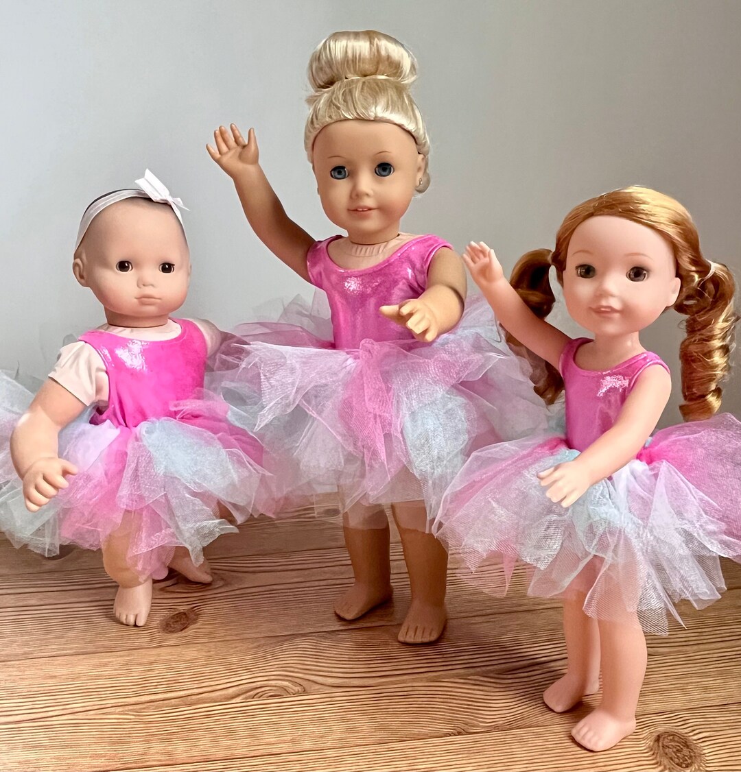 Ballet Outfit for 8 Caring for Baby, 14 Wellie Wishers, 15 Bitty Baby ...