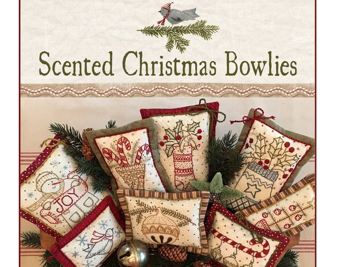Scented Christmas Bowlies PDF DOWNLOAD PATTERN - Etsy