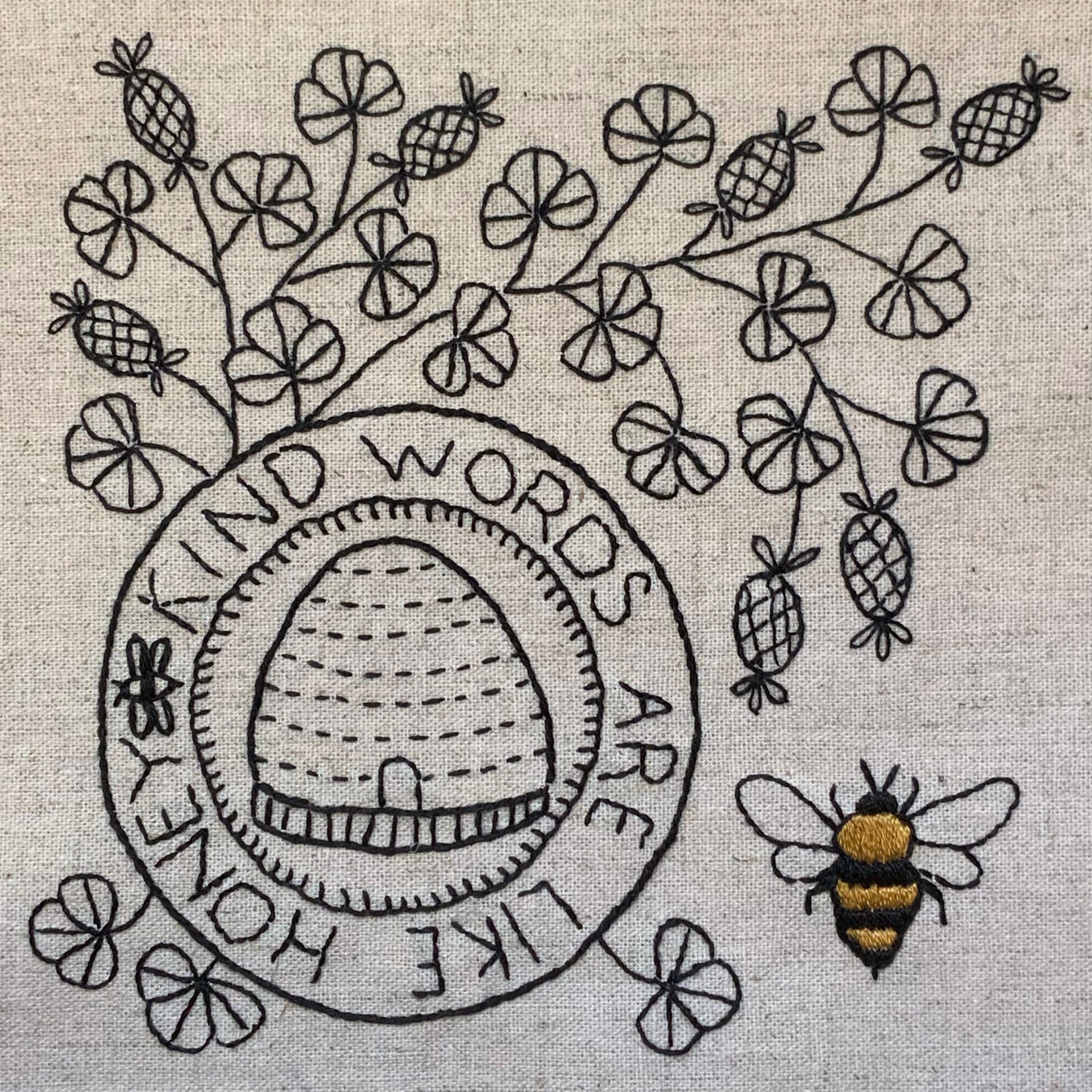 70 Kind Words Hand Embroidery Pattern - Etsy UK