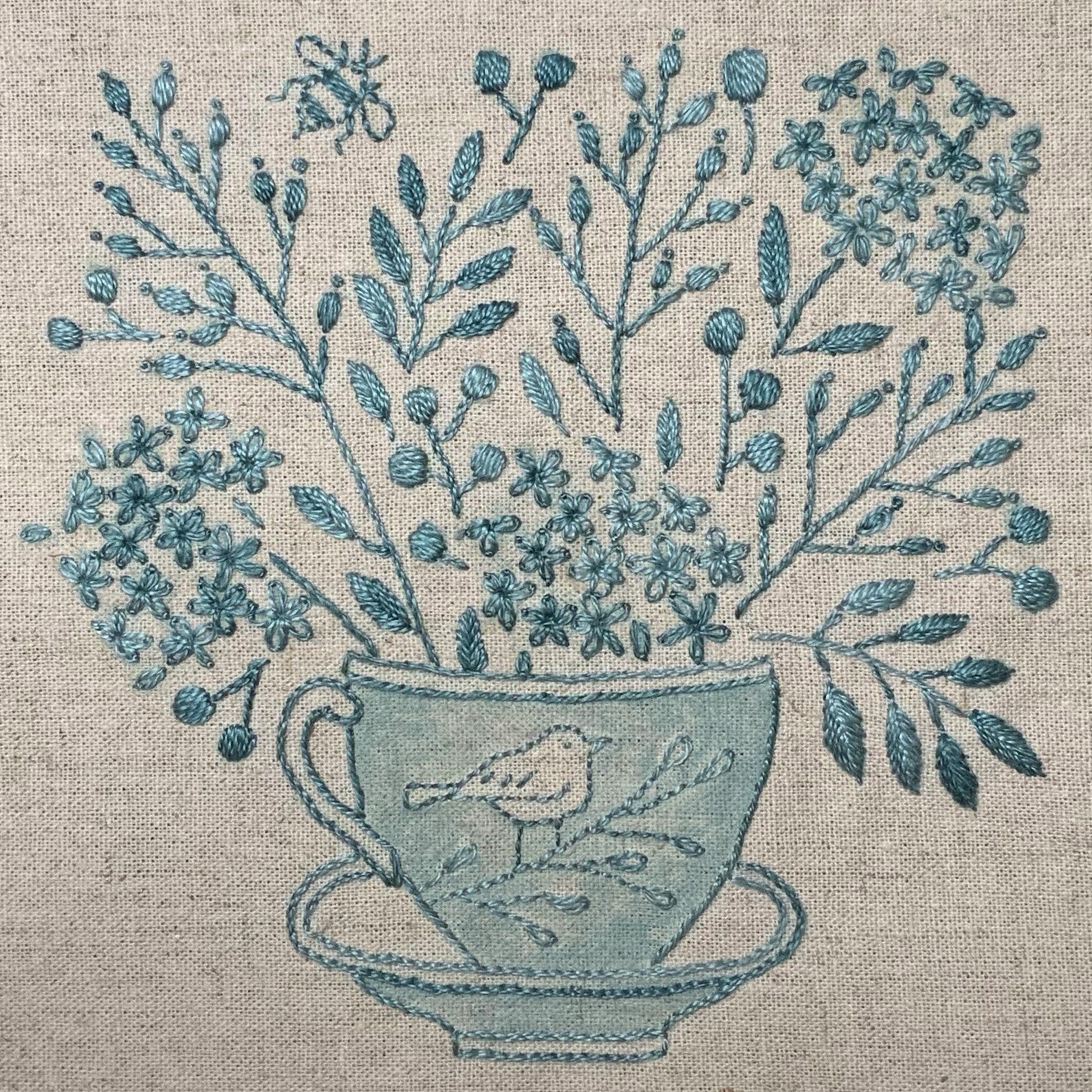 Spring Steep Hand Embroidery PDF Pattern - Etsy