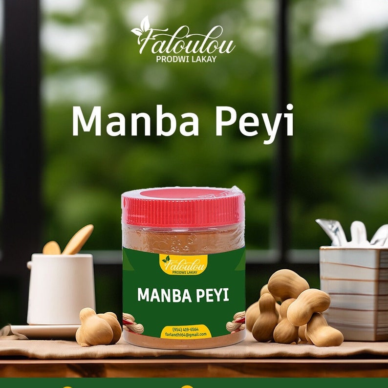 Pure Haitian Manba Delight | Spicy Peanut Butter With a Kick ...