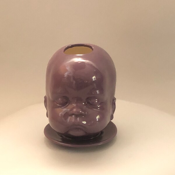 Ceramic Doll Head - Etsy