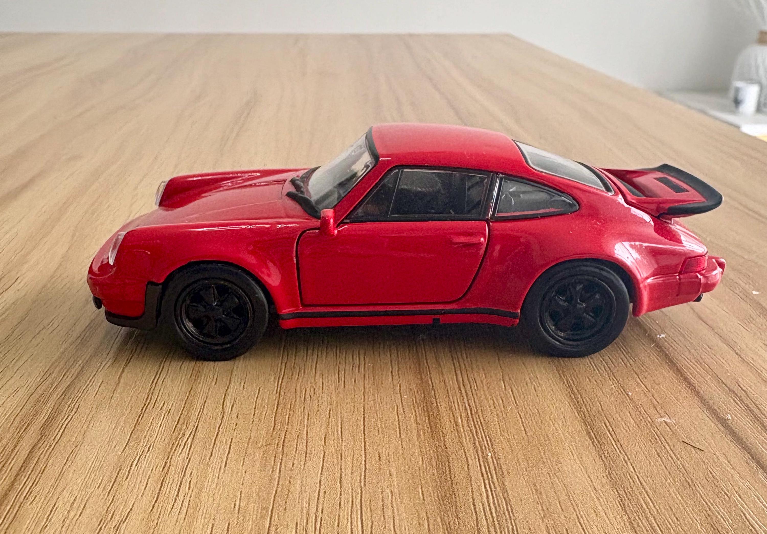 Custom Porsche 911 930 Turbo 1:39 Scale Model Diecast Car W/ Opening ...