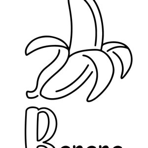 Printable Kids Alphabet Coloring Book and Letter Writing Guide (digital ...