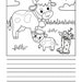 Animal Coloring and Story Pages | Digital Download | Fun & Educational ...