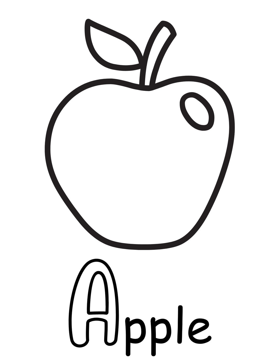 Printable Kids Alphabet Coloring Book and Letter Writing Guide (digital ...