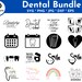 Dental Clipart Bundle Dental SVG Collection Dentist Clipart Dental ...