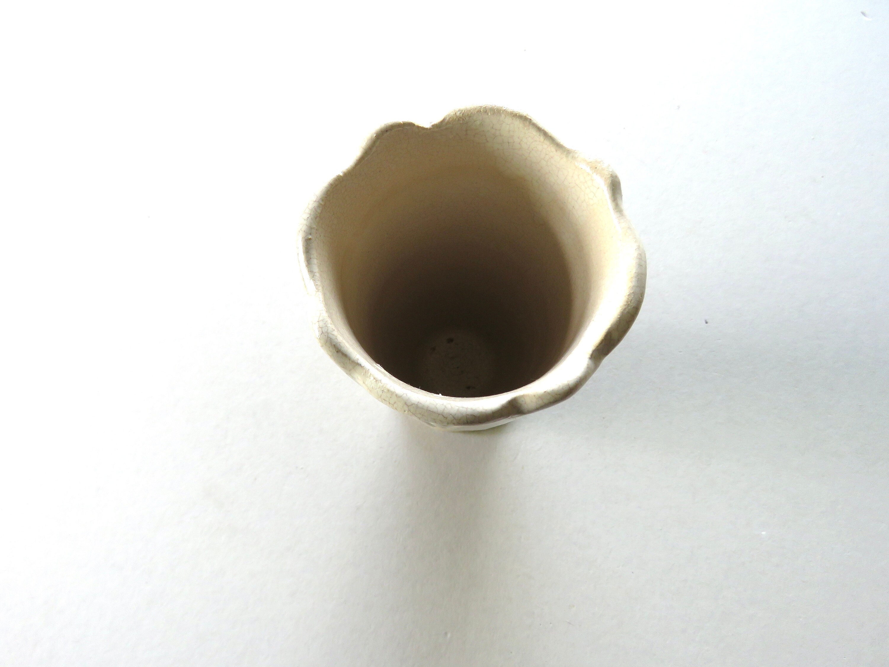 Antique Mccoy Pottery Mat White Floral Bud Vase Victorian - Etsy