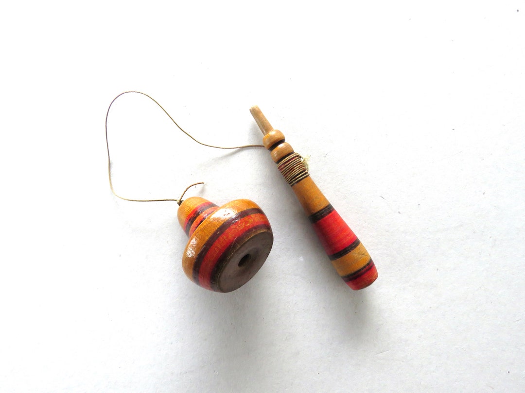 Vintage Handmade Balero Wood Mexican Traditional Toy Multicolor - Etsy