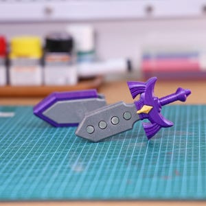 3D Printed Master Sword Fidget Toy- Inspired by Zelda, Stress Relief ...